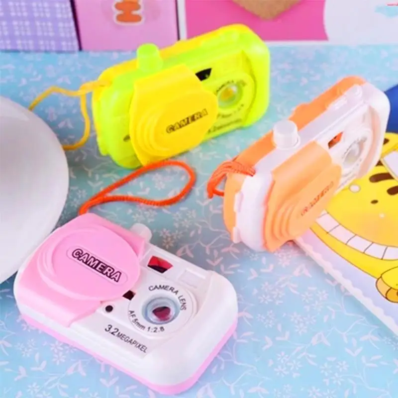 Candy Color Funny Projection Camera Toy Muilti Early Educational Study ...