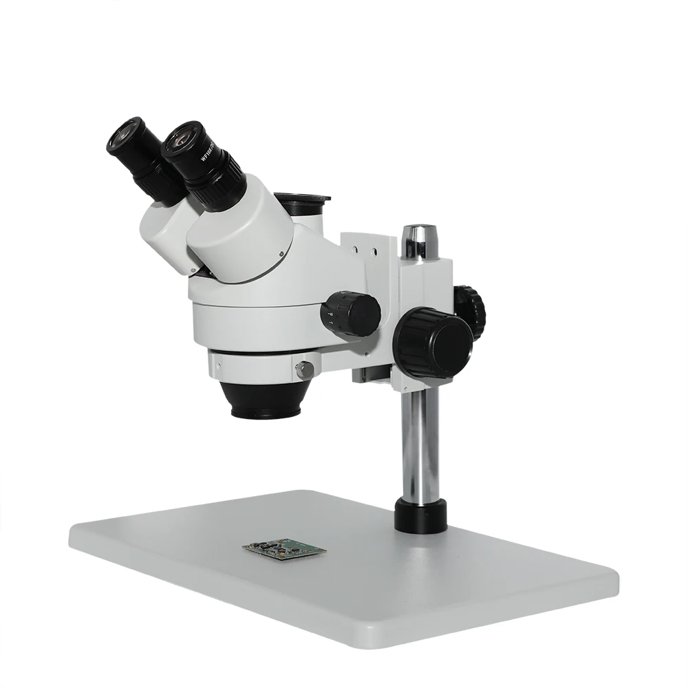 XSZ7045 B3 Trinocular Microscope ZOOM 7X 45X Stereo Microscopes for LED ...
