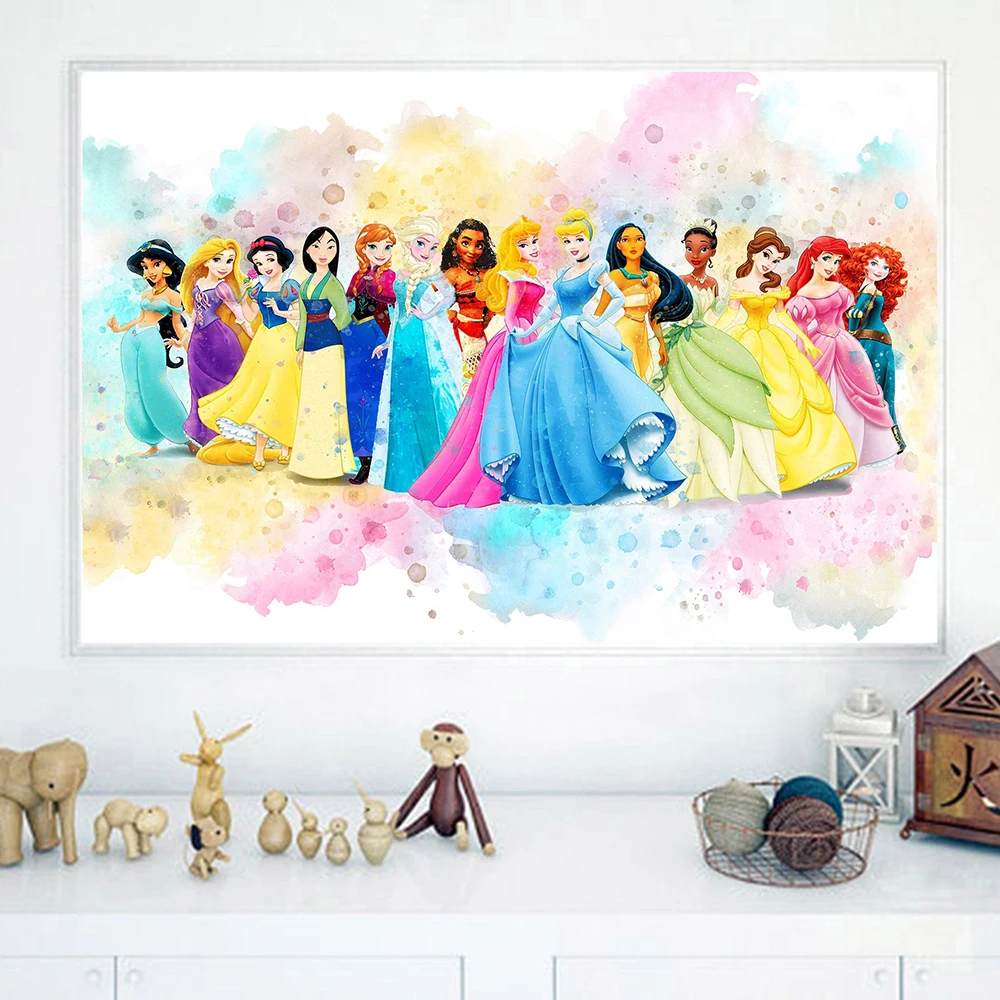 Disney Princess Mural