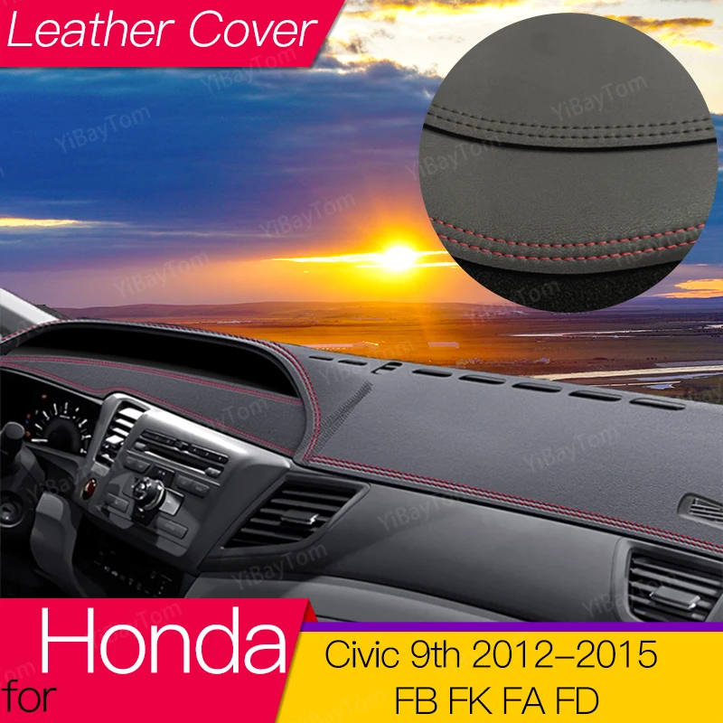 Leather-Car-Dashboard-Cover-Dash-Mat-Dash-Board-Pad-Carpet-Automobile ...