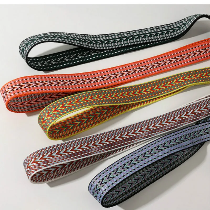 DIY Wide 3.8cm webbing 2/5/10meter Bag Accessories Shoulder Strap Color ...