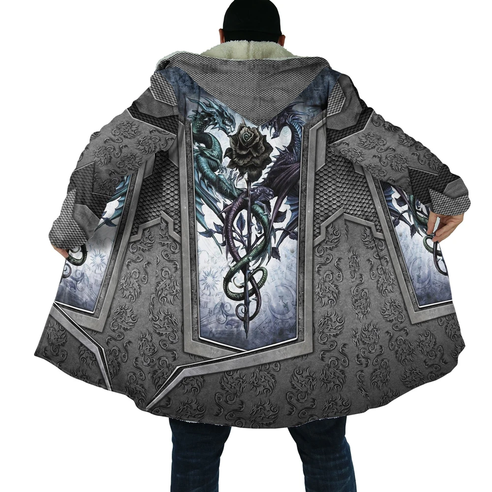 Mens Hooded Cloak Pattern