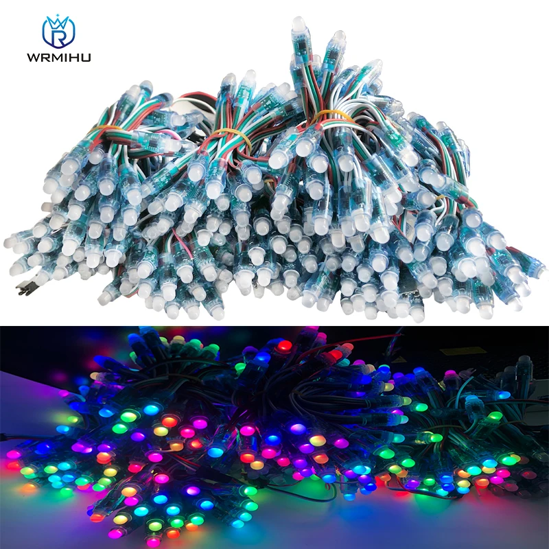 50 Pcs WS2811 IC RGB Pixel LED Module Light DC5V Full Color Great for ...