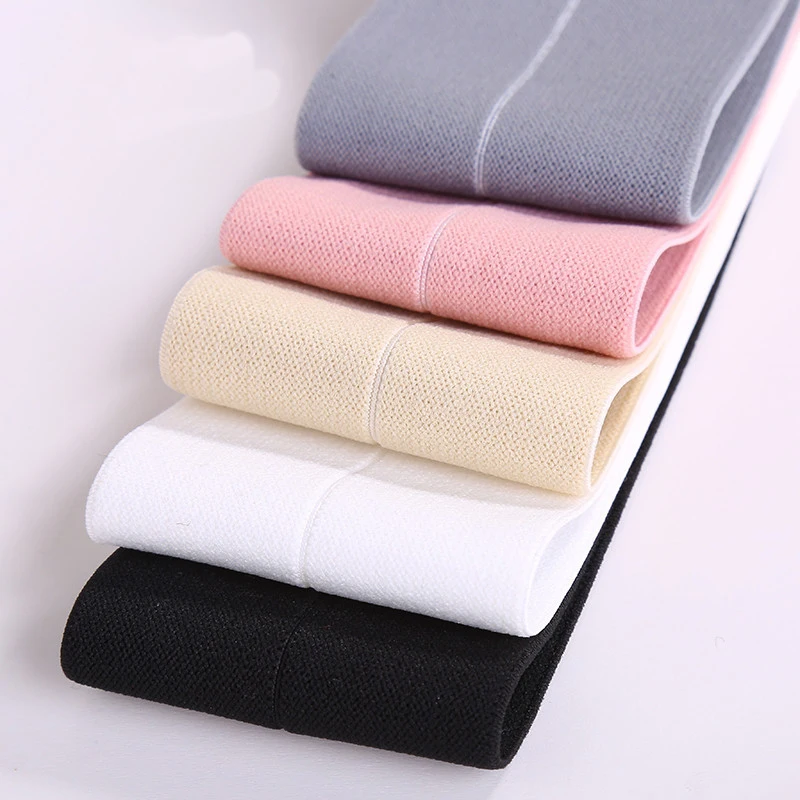 6cm Fold Over Elastic Band Loose Belt Clothing Accessories Rubber Band ...