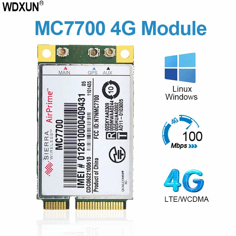 Unlocked-4G-WWAN-GPS-module-Sierra-MC7700-Mini-PCI-Express-GOBI4000 ...
