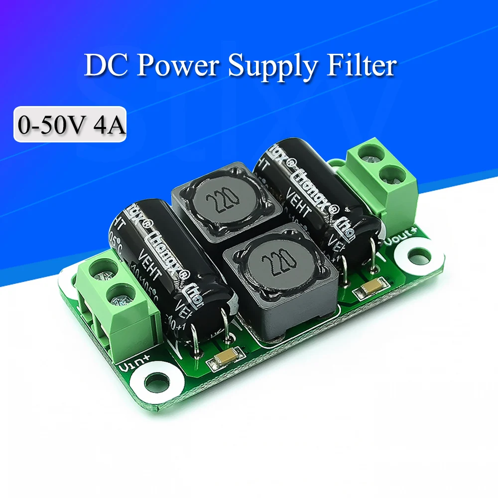 0-50V-4A-DC-power-supply-filter-board-Class-D-power-amplifier ...