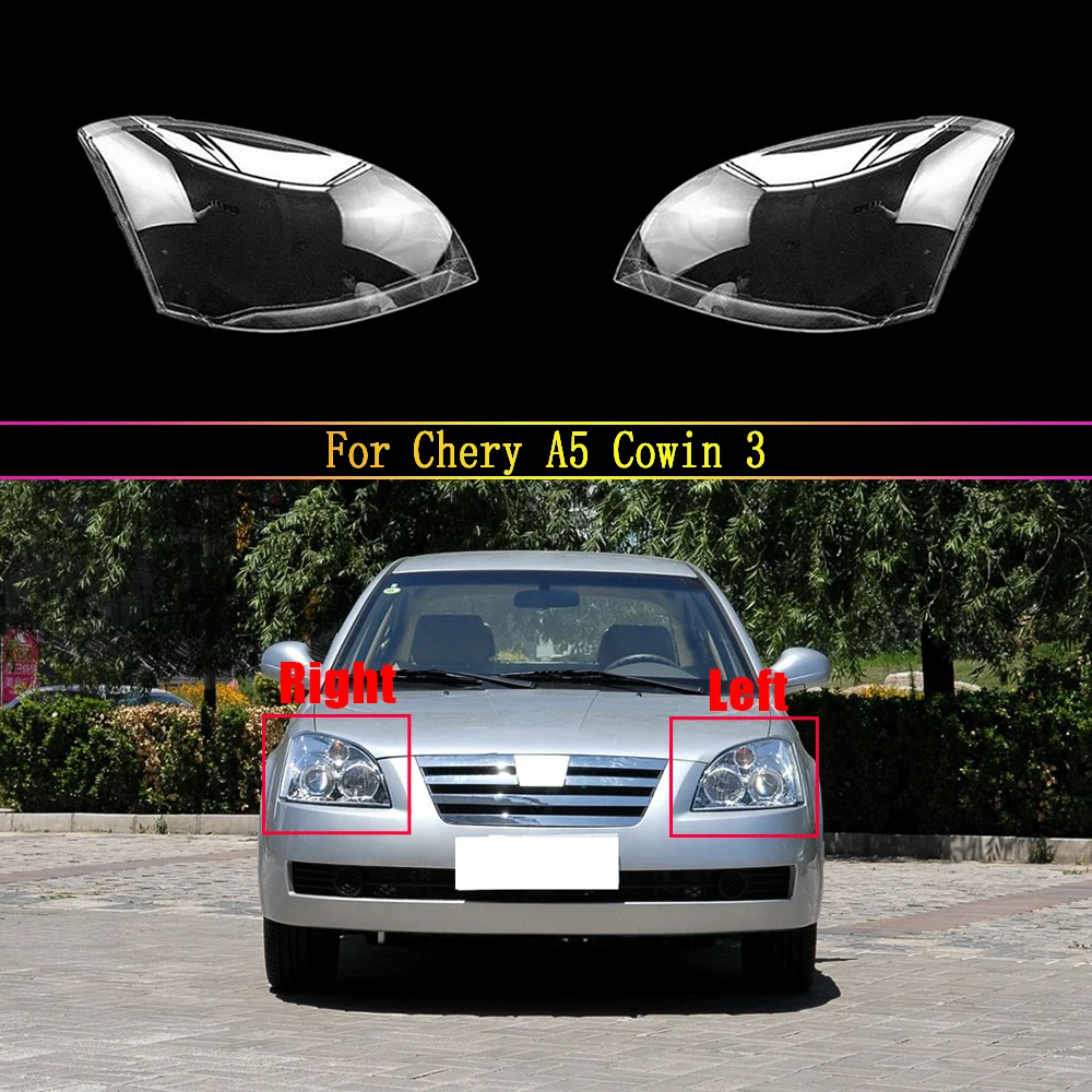 Car Headlight Glass Cover Head Light Lens Automobile Headlamp Covers ...
