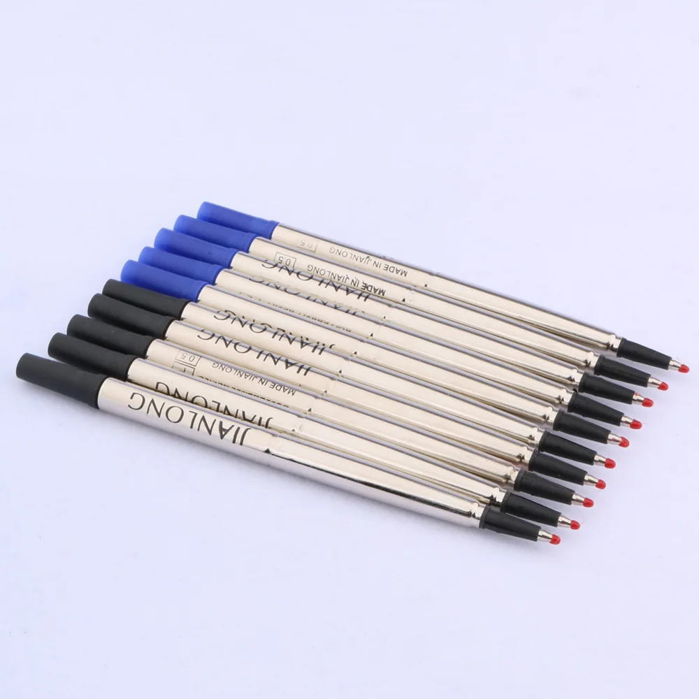 High-quality-0-5-rollerball-pen-ink-Refills-5pc-BLue-signature-BLACK ...