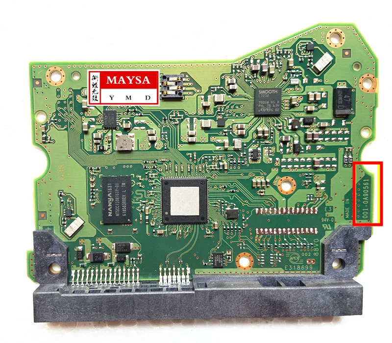 0A90561-HDD-PCB-board-0A90561-WD80EFAX-WD80EZAZ-WD100PURZ-WD100EFAX ...