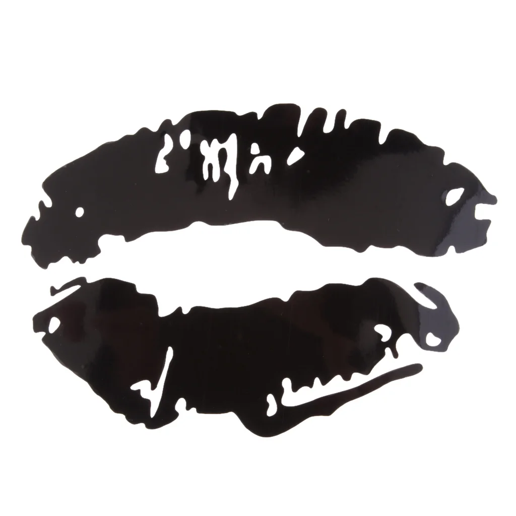 Self Adhesive Decal Sticker Lips Shape For Motorcycle Car Scooter Truck ...