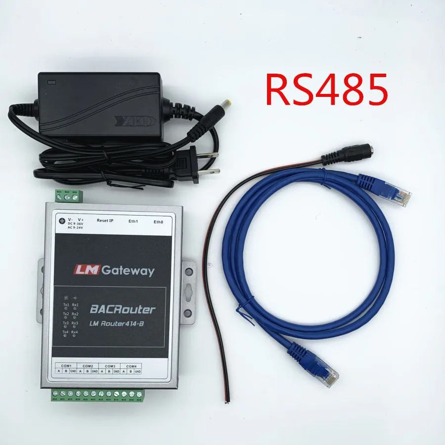 BACnet Router supports routing between BACnet IP and BACnet MSTP RS485 ...