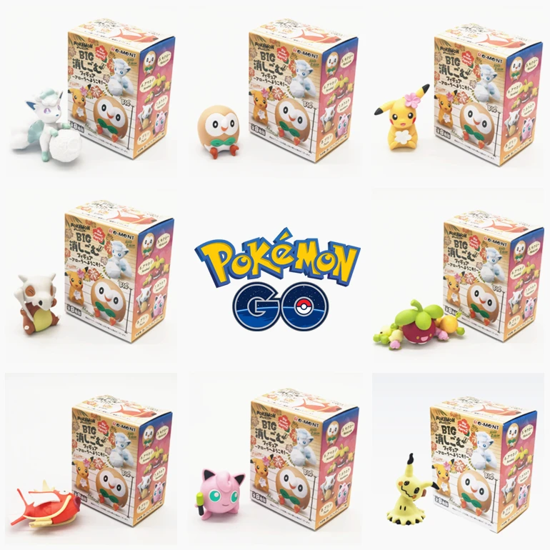 Pokemon Anime Blind Box Shutter Box Japanese Style Hawaiian Pikachu ...