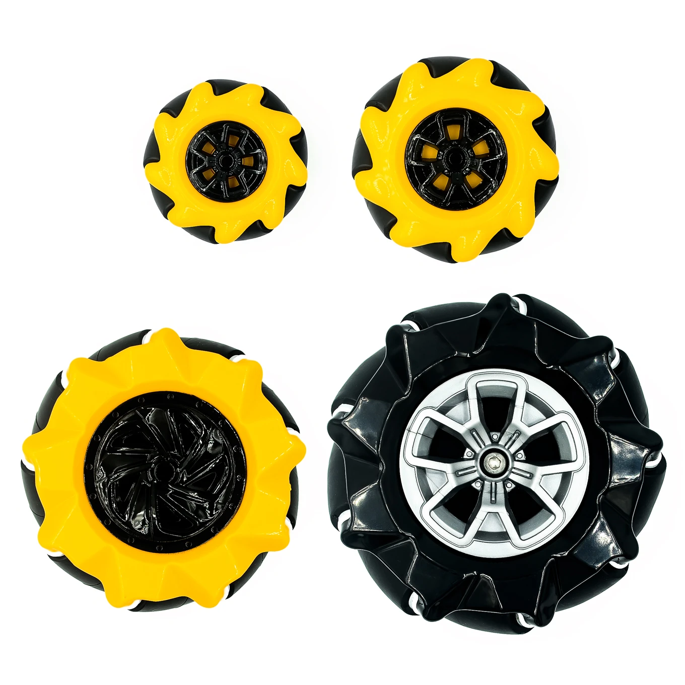 1 Pair Mcnam Wheel Omnidirectional Wheel 48mm 60mm Tt Motor Intelligent ...
