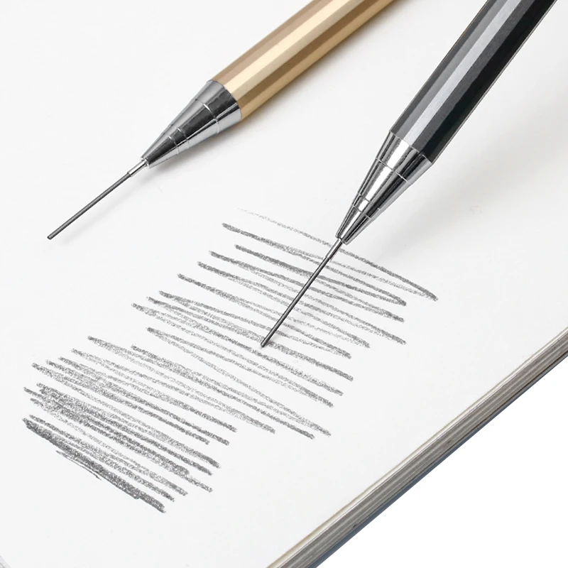 CRAYON GRAPHITE,Lead 0.5mm--Crayon mécanique en métal et Graphite ...