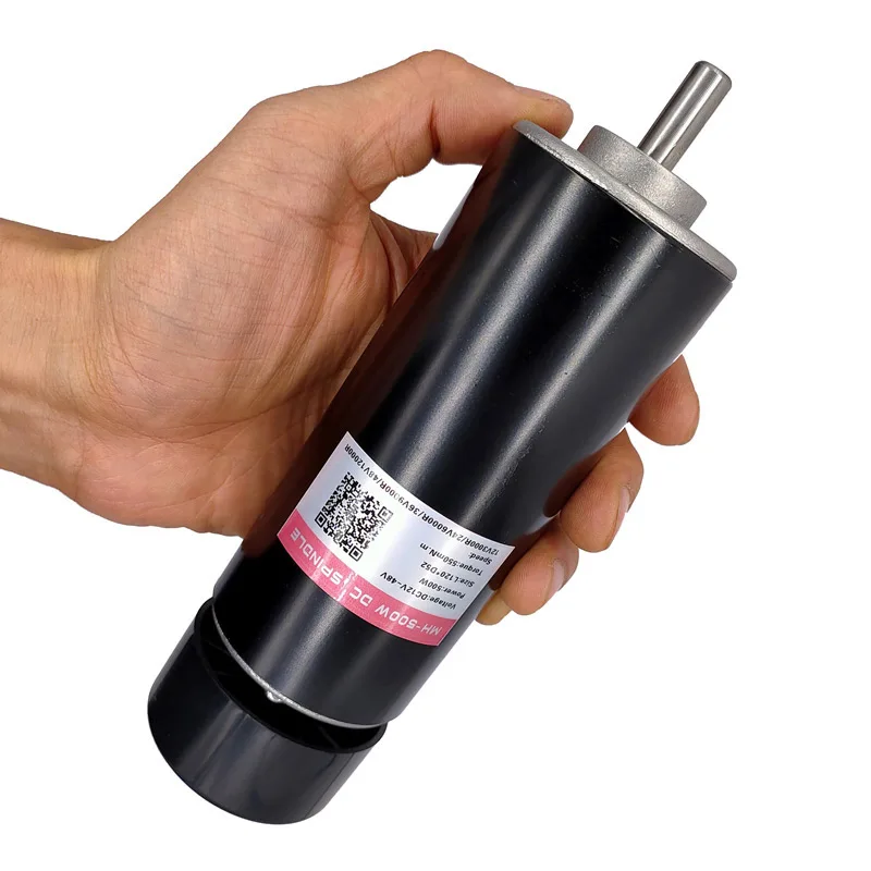 Motor de husillo refrigerado por aire, 500W, 48V ER11, mandril CNC 100V ...