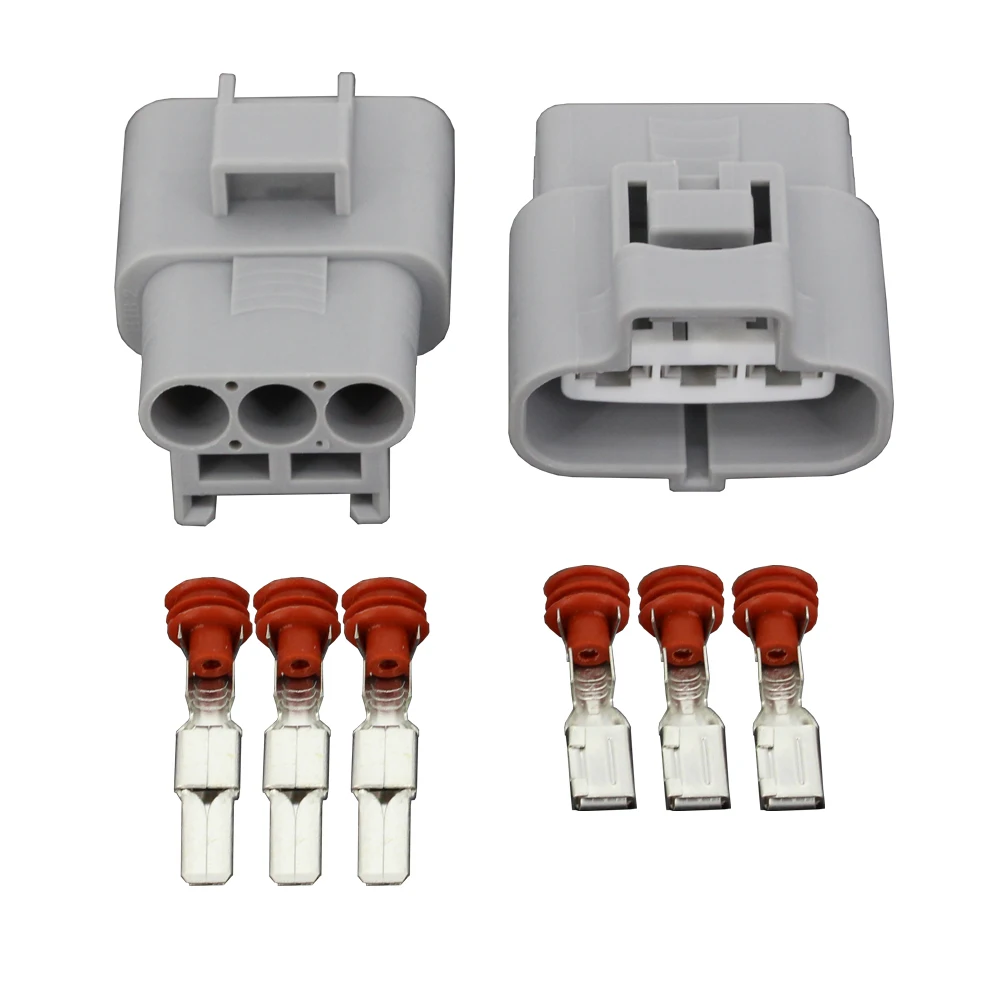 3 Pin Electric Fan Plug Female And Male Automotive Connectors DJ7031-4. ...