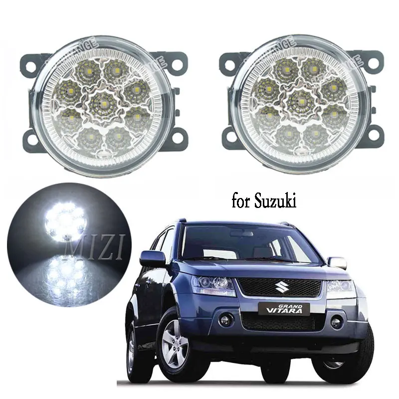 2X-Fog-Lights-LED-Headlight-for-Suzuki-Grand-Vitara-SX4-Ignis-Jimny ...