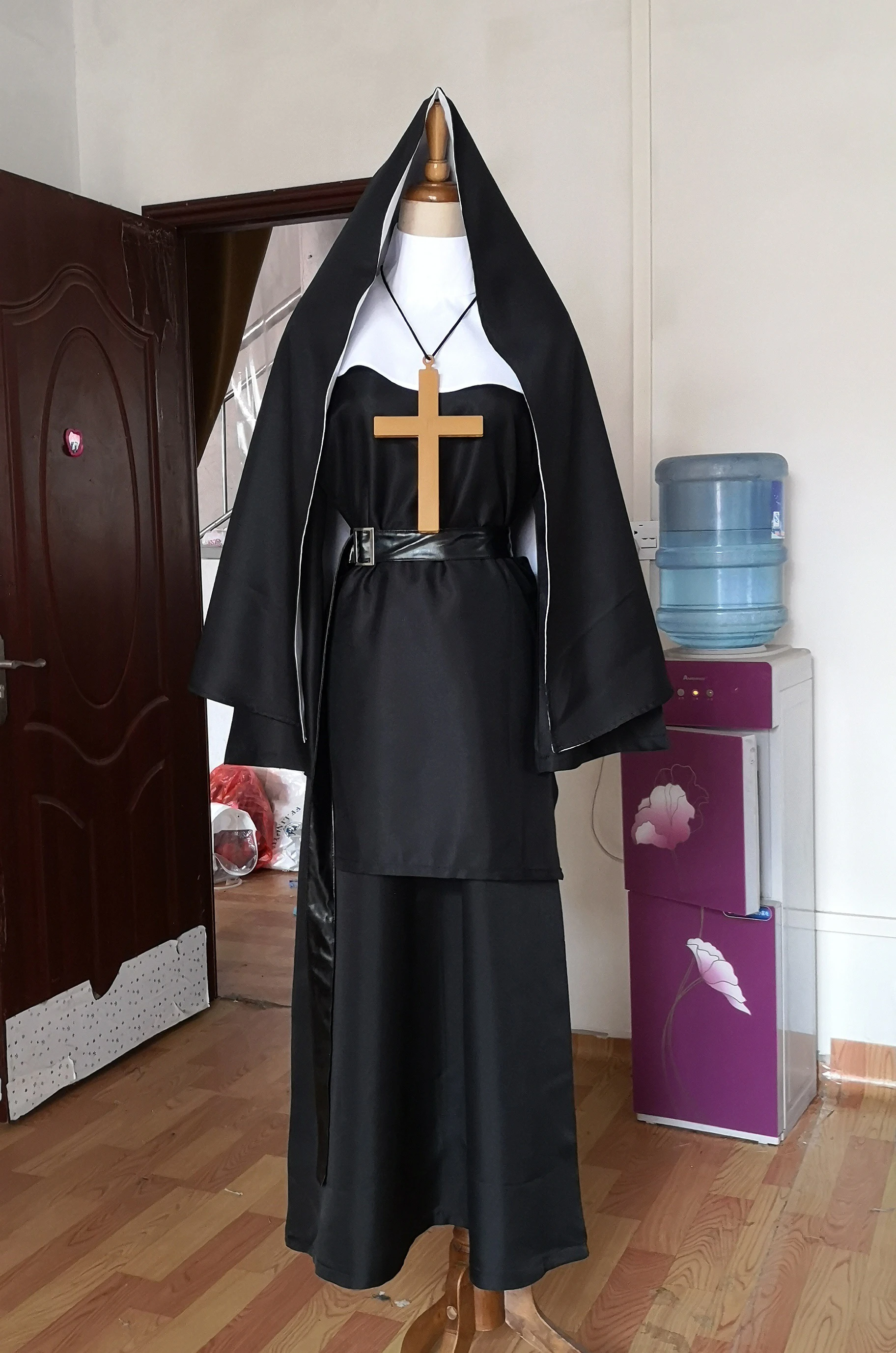 The Conjuring Scary The Nun Valak Sister Cosplay Costume Halloween ...