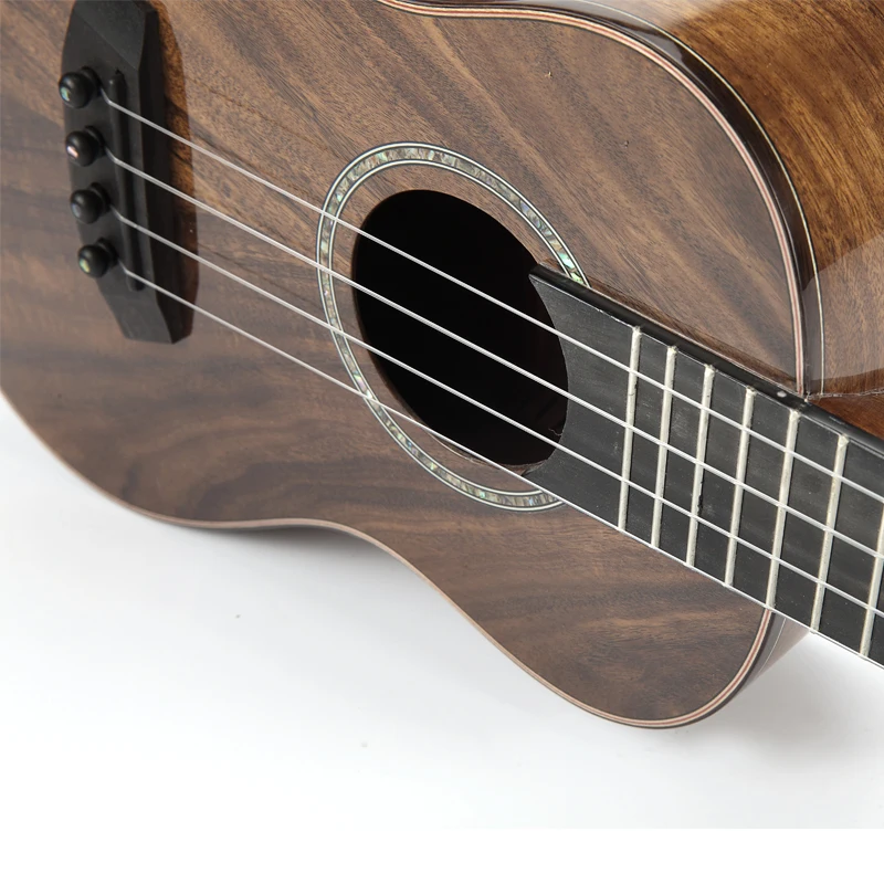 Укулеле том твердый КоА с чехлом гриф из красного дерева ukuleles 23 ...