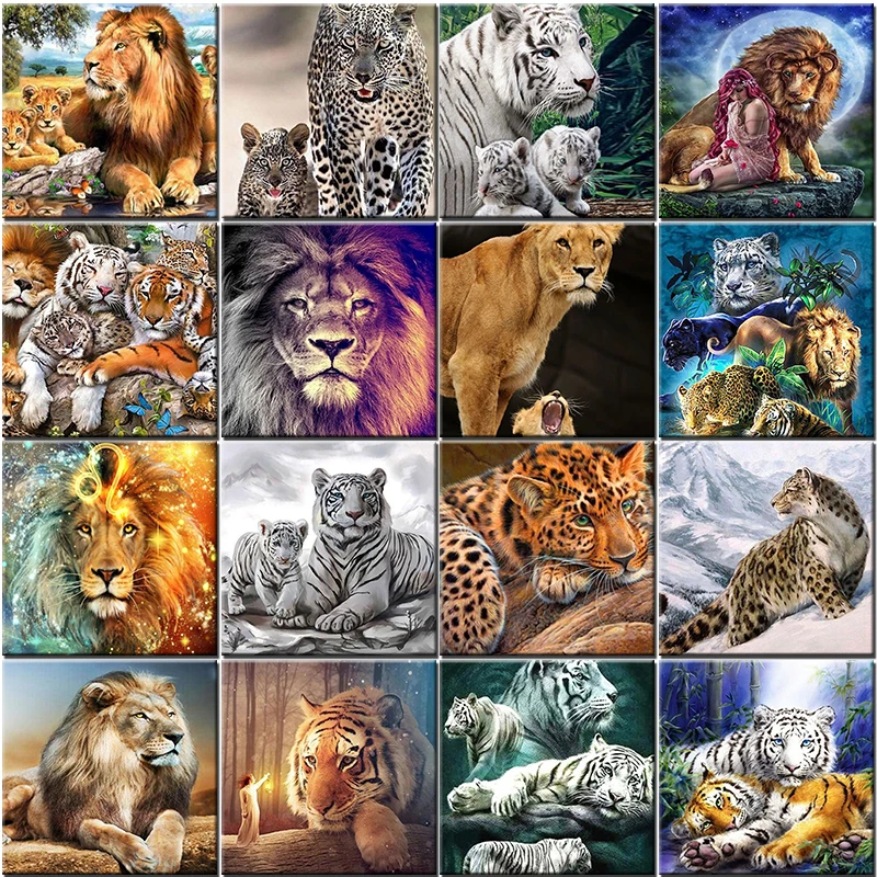 Animals Diamond Painting 5d Diy Full Square 3d Embroidery - AliExpress