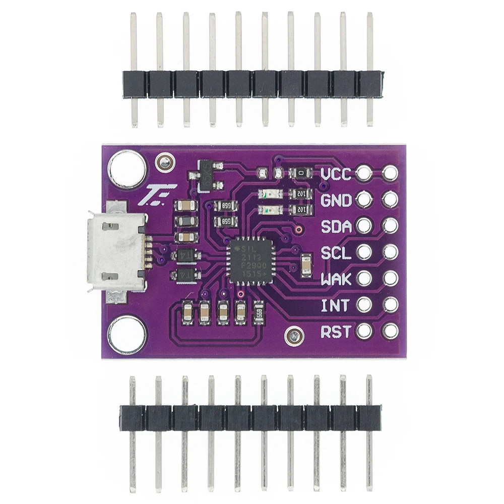 CP2112 디버그 보드 USB to SMBus I2C 통신 모듈 2.0 MicroUSB 2112 arduino 용 CCS811 ...