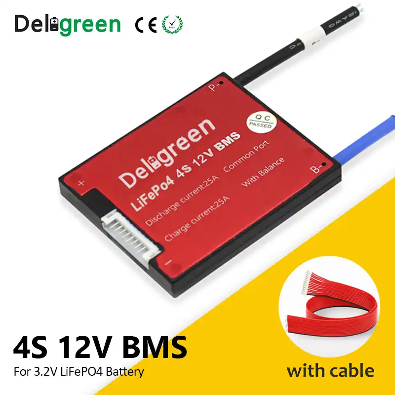 12V bms 4S Li ion BMS 10A 15A 20A 30A 40A 50A 60A 17v BMS Protection Circuit Board for LiFePO4 3 ...