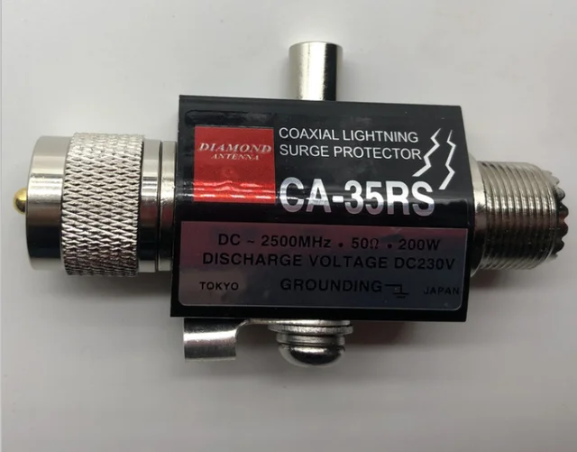CA-23RP PL259 SO239 Lighting Arrester Radio Repeater Coaxial Anti ...