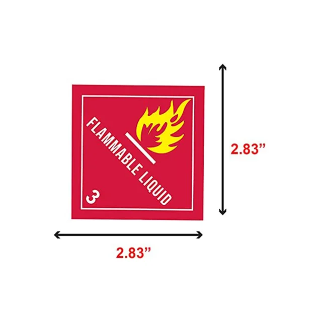 Flammable Liquids Label