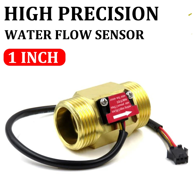 Water-Flow-Sensor-Hall-Sensor-Switch-Flow-Meter-Water-Flow-Sensor-DN25 ...