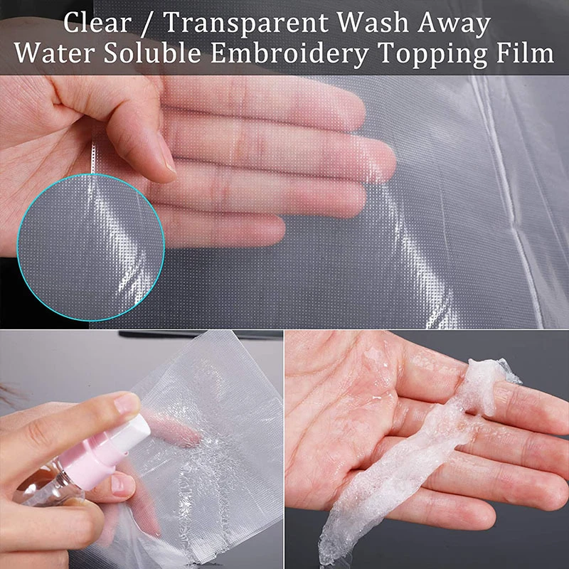 1 Meter Wash Away Embroidery Stabilizer Water Soluble Stabilizer For ...