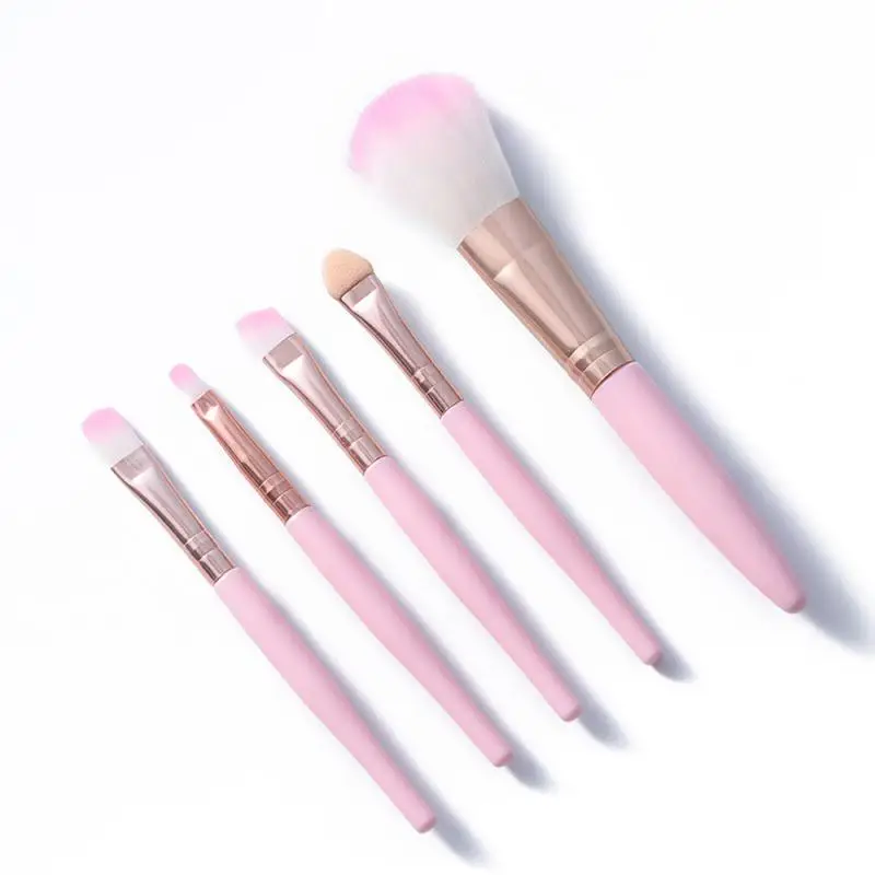 5-Pcs-Mini-Makeup-Brushes-Set-Tool-Cosmetic-Eye-Shadow-Foundation-Blush ...
