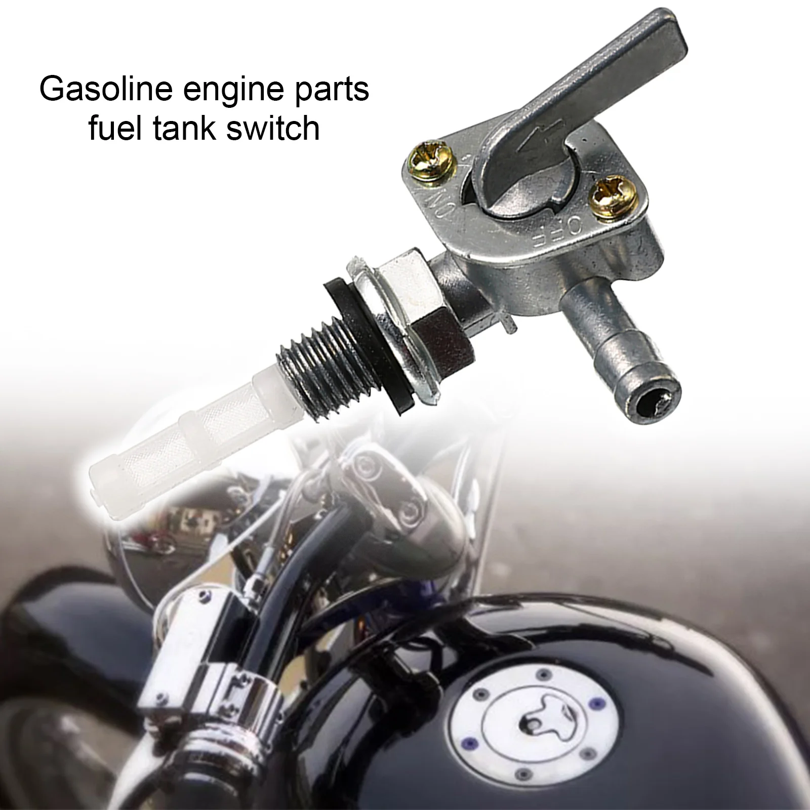 ON/OFF Universal Fuel Shut Off Valve Tap Replacement For Generator Gas ...