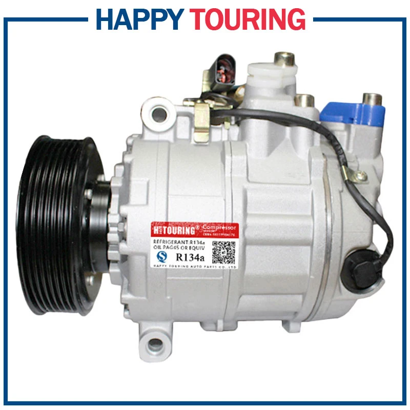A/C AC COMPRESSOR For Volkswagen TOUAREG FOR AUDI Q7 3.2 2006 ...