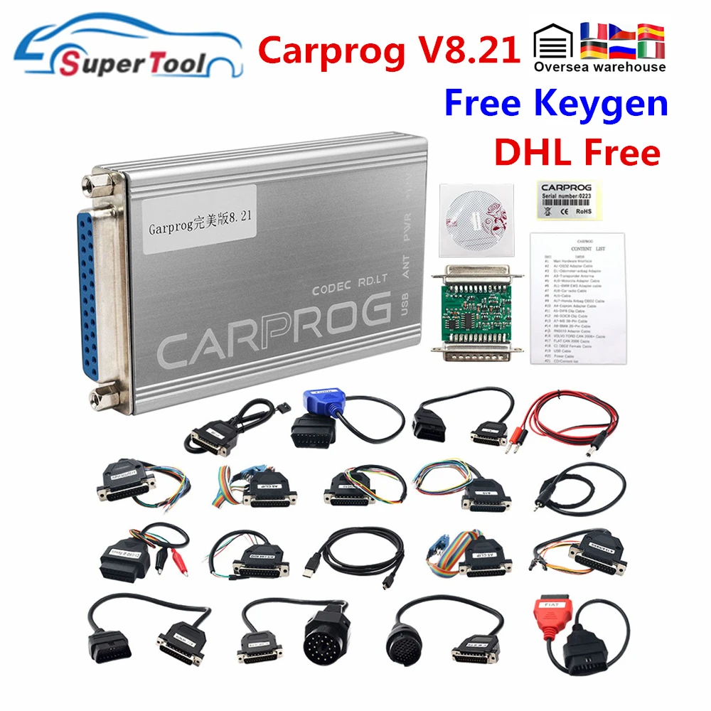 Best Carprog V8.21 Auto Repair Tool Online Ecu Tuning Programmer With ...