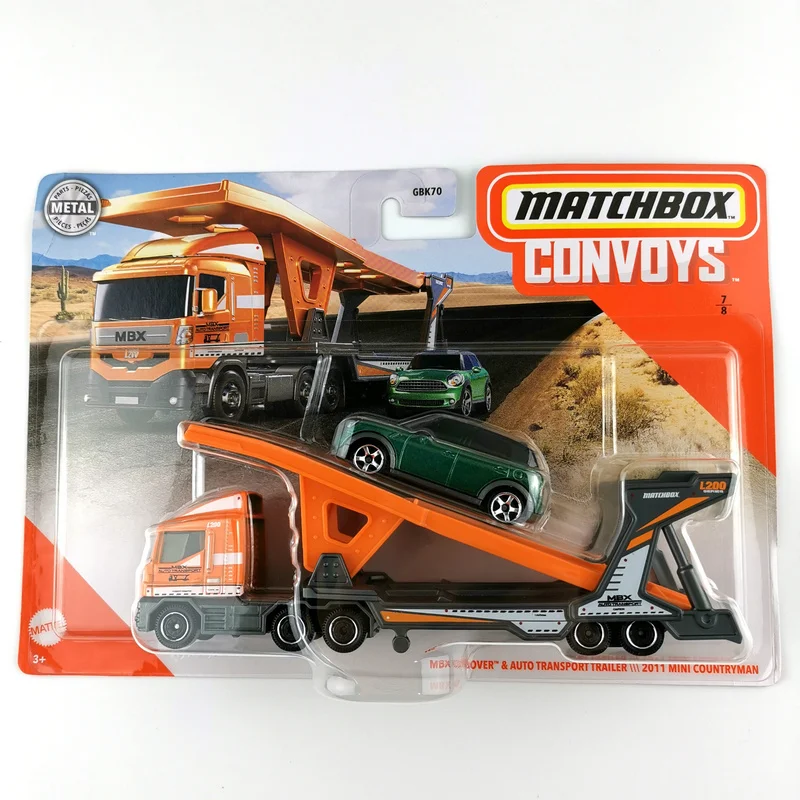 Matchbox Car Carrier Semi Truck