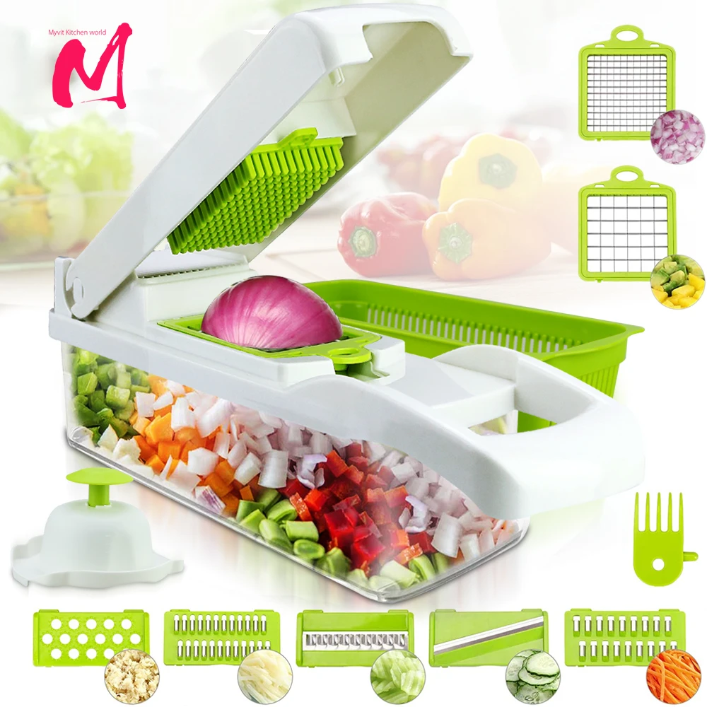 Vegetable Cutter Multifunctional Slicer Fruit Potato Peeler Carrot ...
