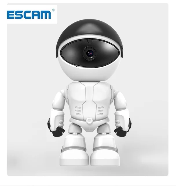 ESCAM 1080P Robot IP Camera Home Security Wifi Camera Night Vision Baby ...