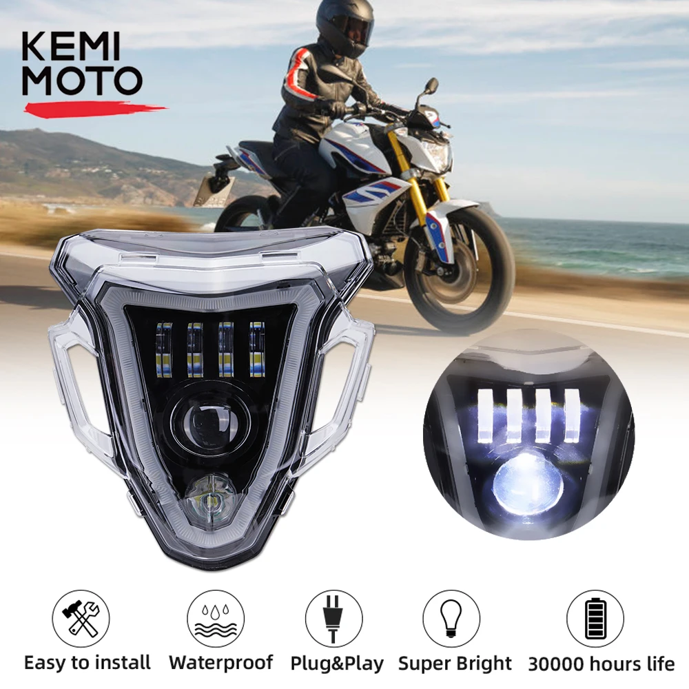 Faro Aliexpress Led para F800R monofaro | BMWMOTOS.COM