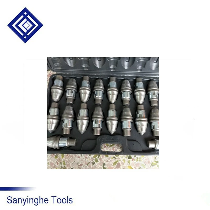 3060 Rotary excavator bullet miner chisel coal mining bits extra long ...