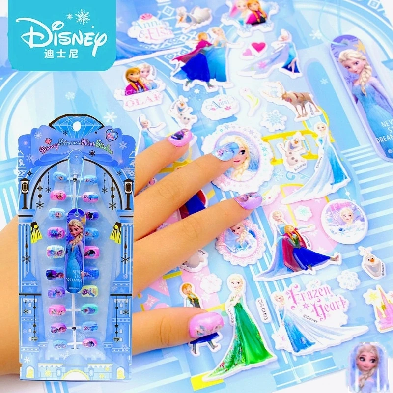Disney Frozen Princess Elsa Anna Blancanieves pegatinas de maquillaje ...