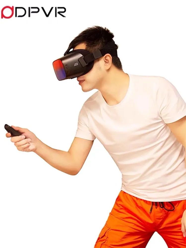 Deepoon Dpvr P1Pro Real 4K Vr Headset All In One 360 3D Imax Cinema Virtial Reality Bril met ...