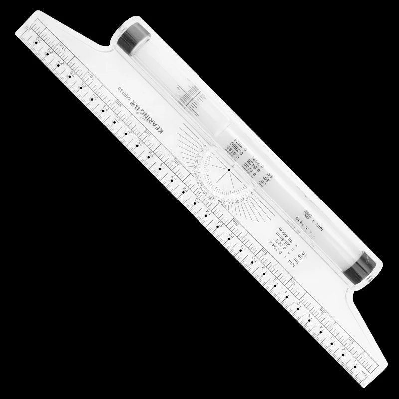 Kolding 30CM Universal Parallel Rulers Angle Ruler Balancing Scale ...