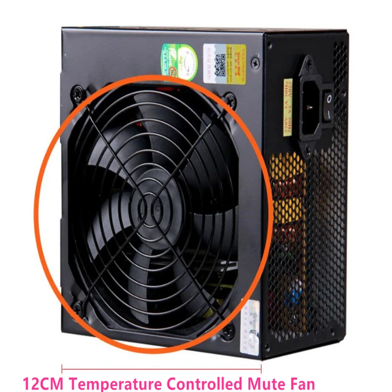 New Original PC PSU For Great Wall Brand ATX AMD INTEL Rated 600W Peak ...