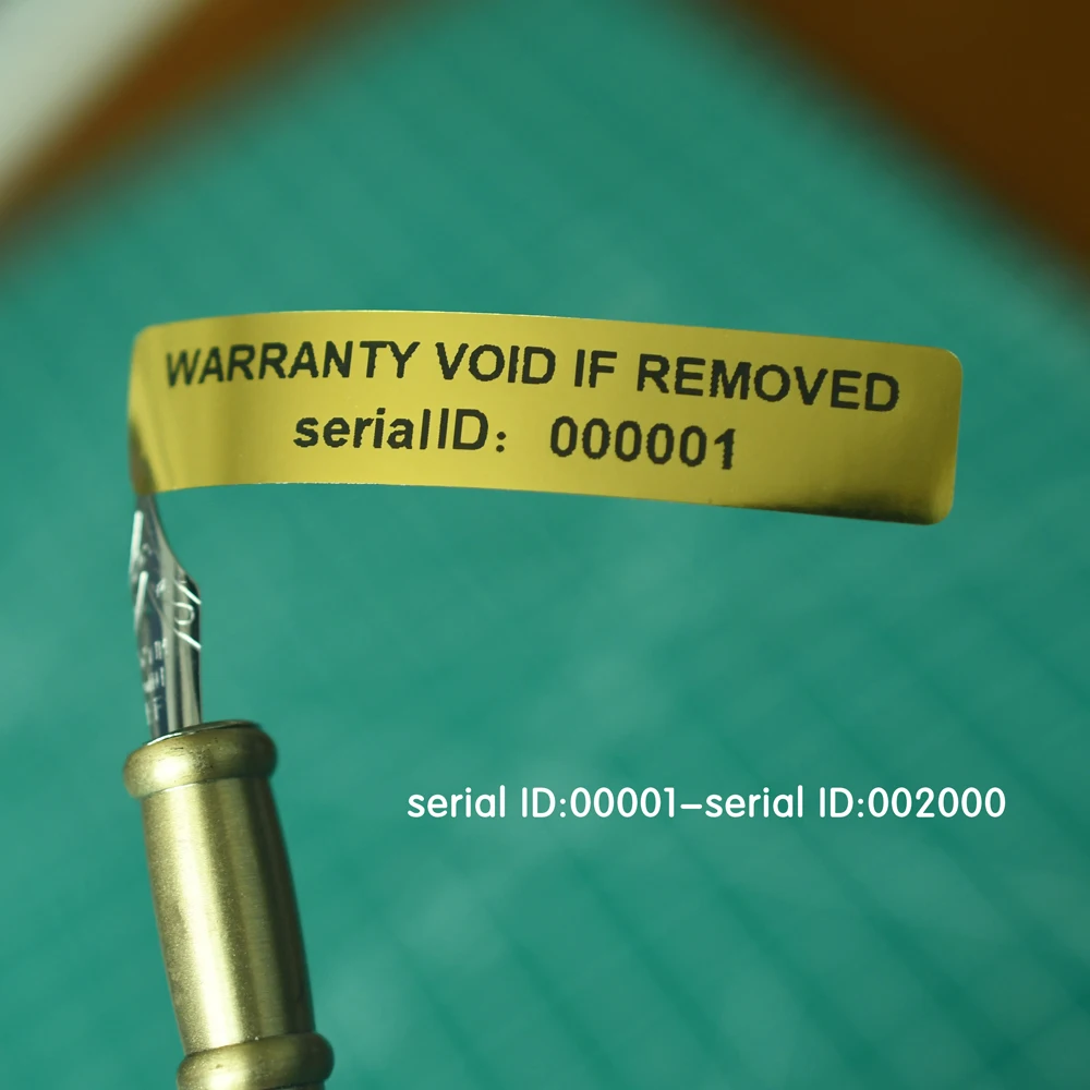 Warranty Sticker | Warranty Tapes | Stickers Tape | Label | Stationery ...