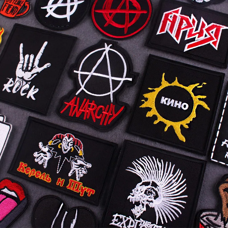 Metal Band Patches On Clothes Music Band Patch Iron On Patches For ...