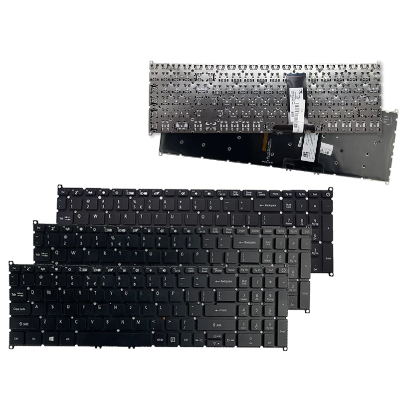 NEW US Keyboard For Acer Spin 5 SP515-51/N/GN Nitro NP515-51 N17W1 ...