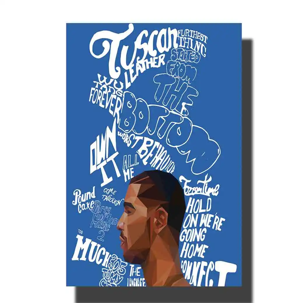 M736-Drake-Hip-Hop-Rap-Music-Star-Art-Silk-Poster-14x21-24x32-Print ...