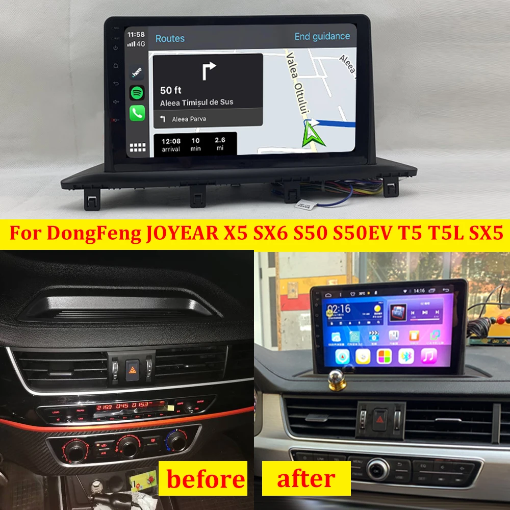 Android 11 Car Multimedia Player For DongFeng JOYEAR X5 SX6 S50 S50EV T5 T5L SX5 Autoradio GPS ...