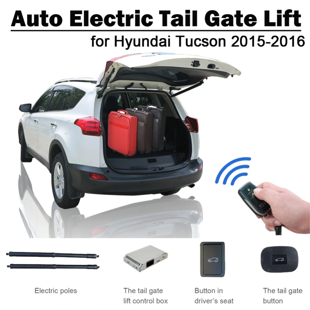 Smart Auto Electric Tail Gate Lift For Hyundai Tucson 2015-2018 Remote ...