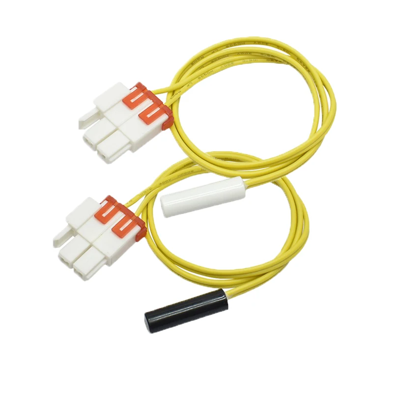 2Pcs Fridge Refrigerator Defrosting Sensor Temperature 5k Sensor Probe ...